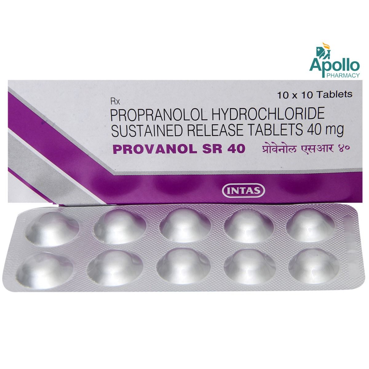 Provanol SR 40 Tablet 10's Price, Uses, Side Effects, Composition ...