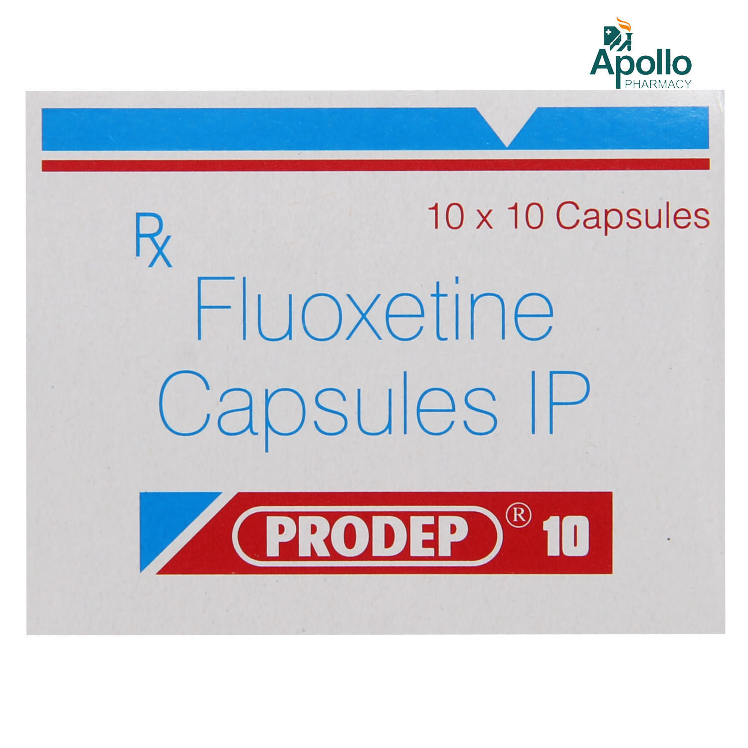Prodep 10 Capsule 10's Price, Uses, Side Effects, Composition - Apollo ...