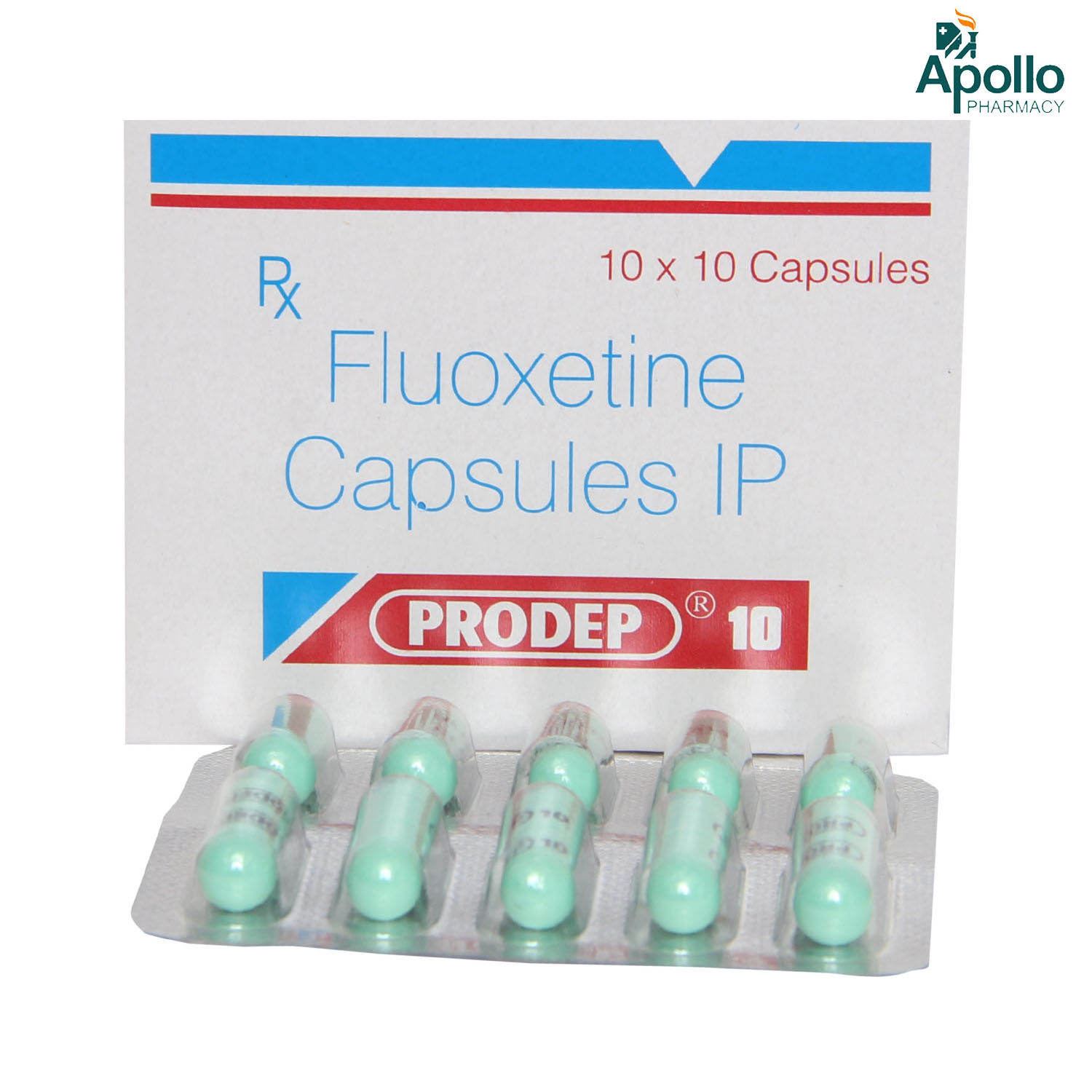 Prodep 10 Capsule 10's Price, Uses, Side Effects, Composition - Apollo ...