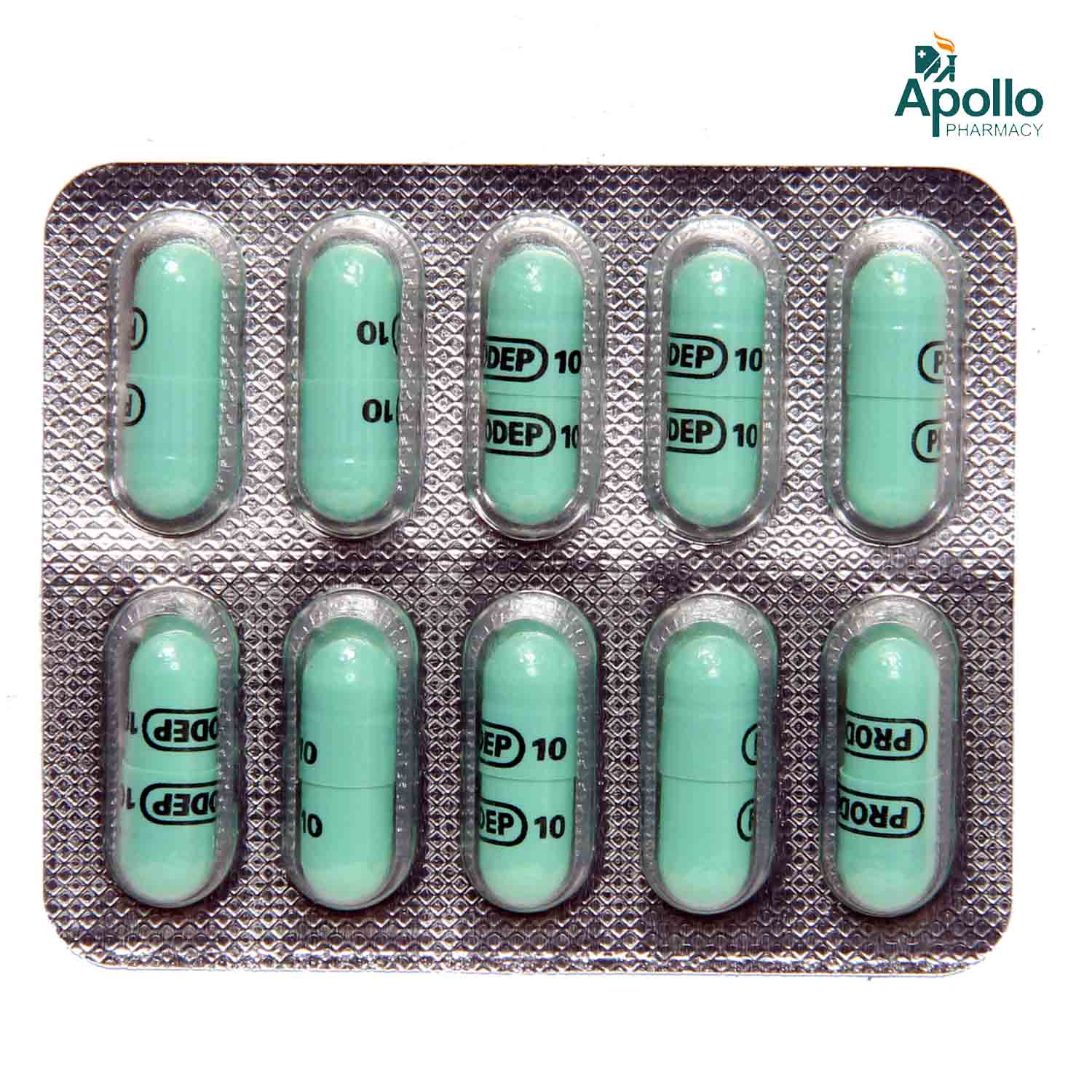 Prodep 10 Capsule 10's Price, Uses, Side Effects, Composition - Apollo ...