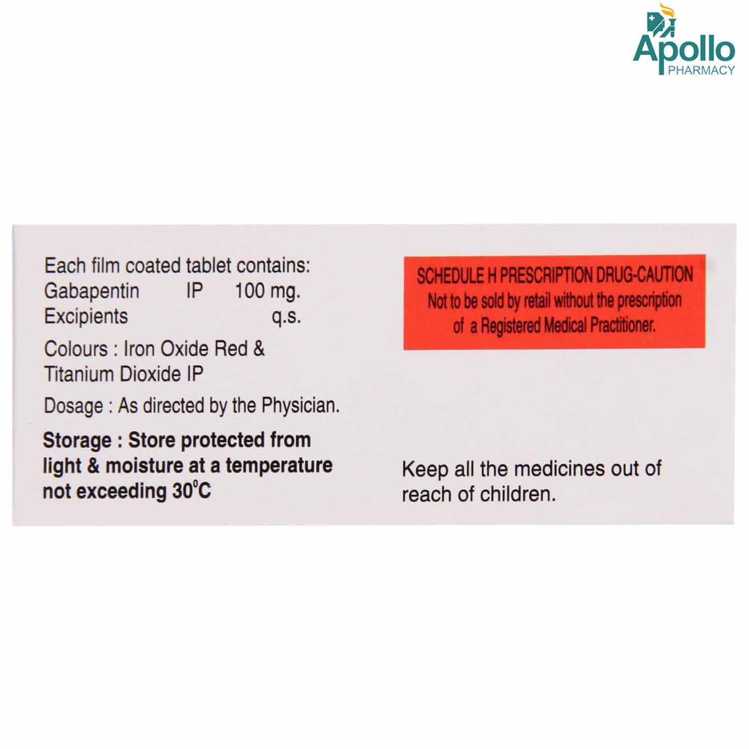 PROGABA 100MG TABLET Price, Uses, Side Effects, Composition - Apollo ...