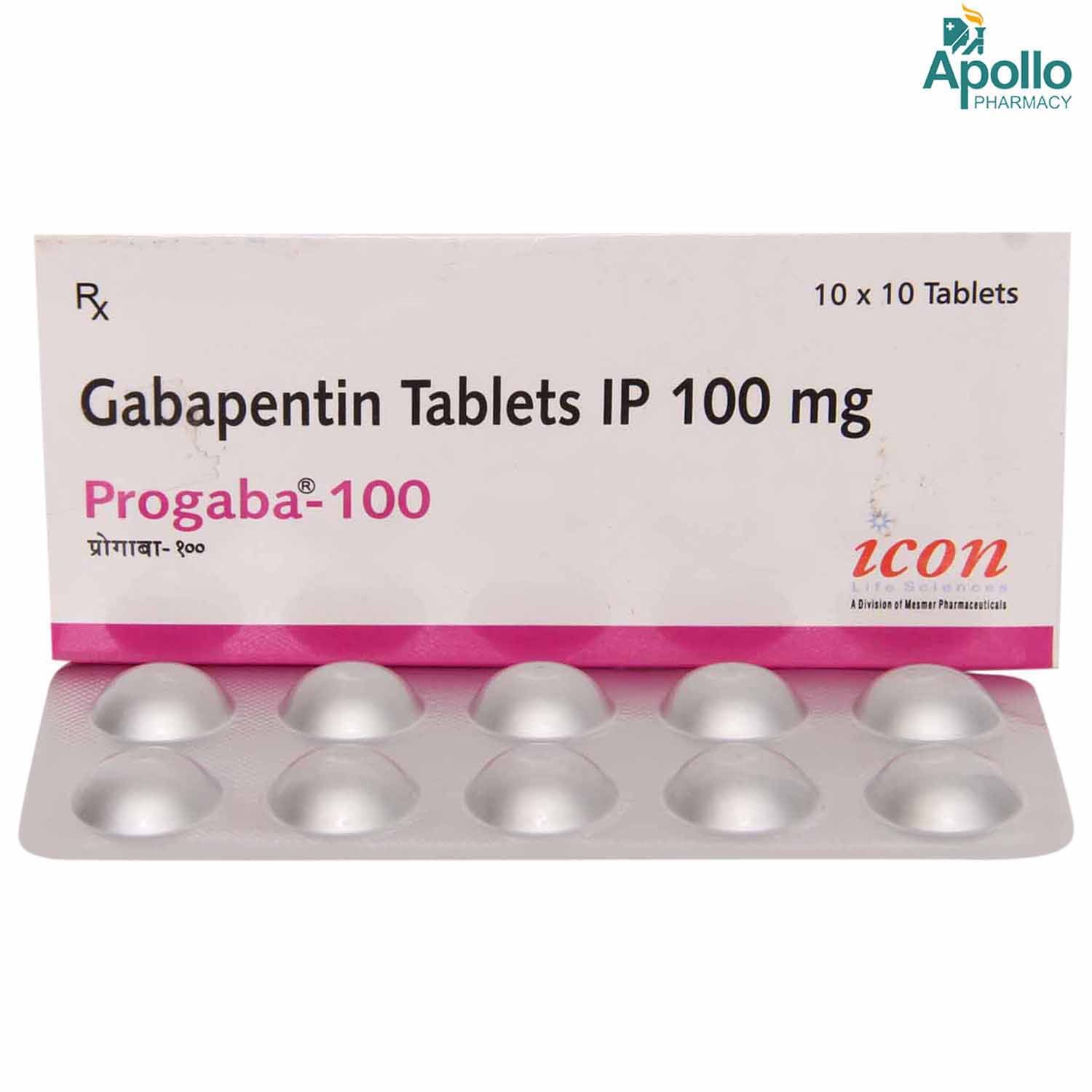PROGABA 100MG TABLET Price, Uses, Side Effects, Composition - Apollo ...