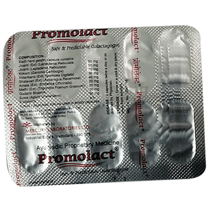 Promolact Capsule 10's Price, Uses, Side Effects, Composition - Apollo ...