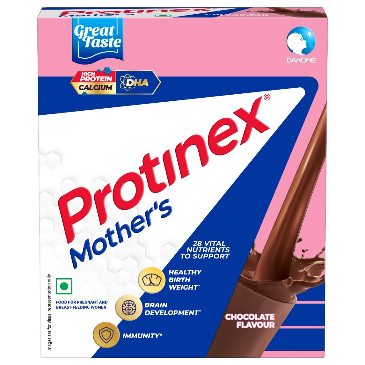 Protinex Mother's Chocolate Flavour Nutritional Drink Powder, 250 gm ...