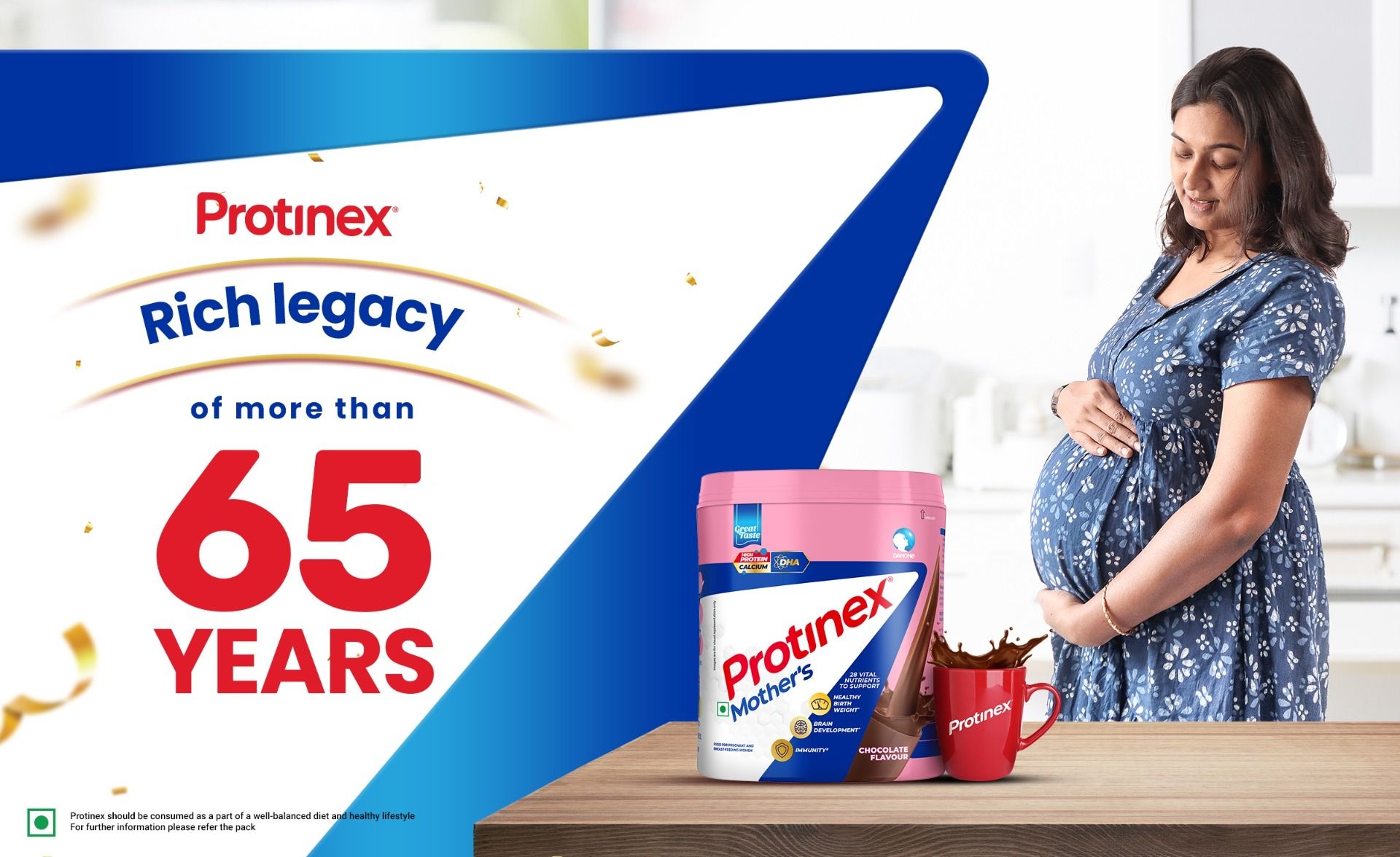 Protinex Mother's Chocolate Flavour Nutritional Drink Powder, 250 gm ...