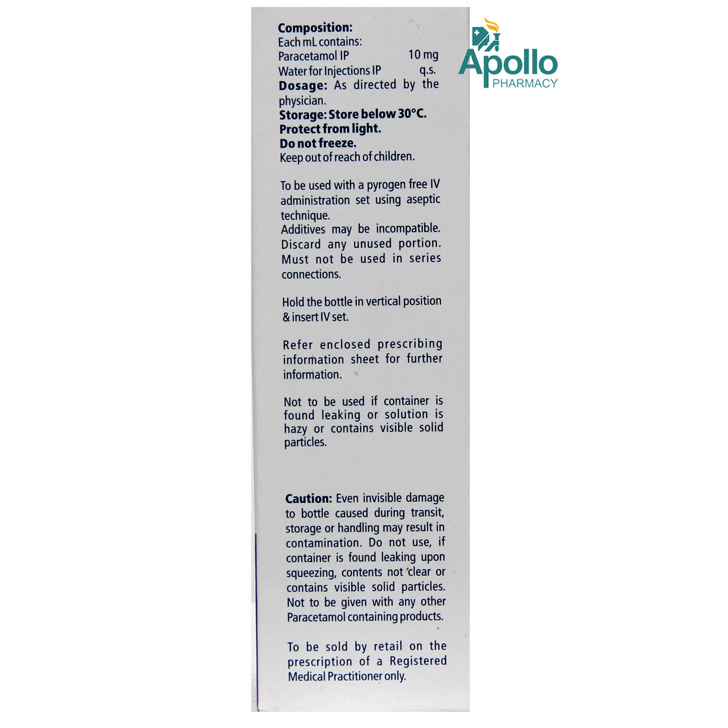 Prolop Injection 100 ml Price, Uses, Side Effects, Composition - Apollo ...
