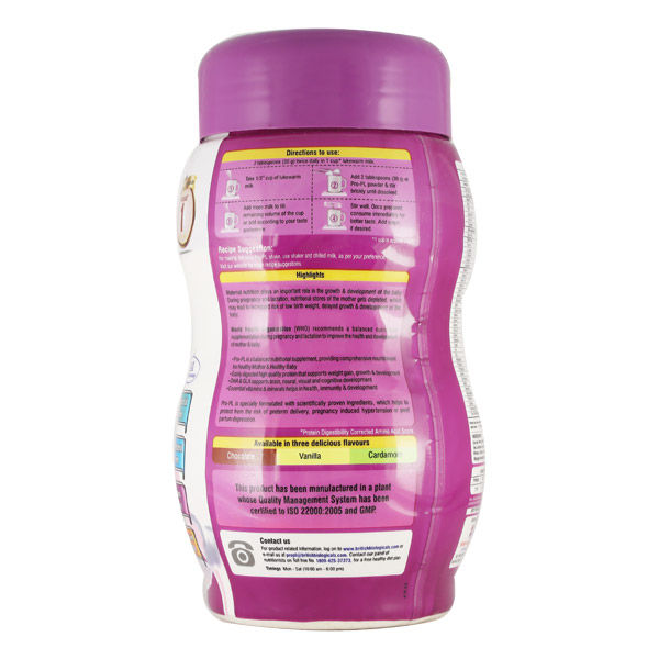 Pro-PL Vanilla Flavour Mother's Health Drink Powder, 500 gm Price, Uses ...