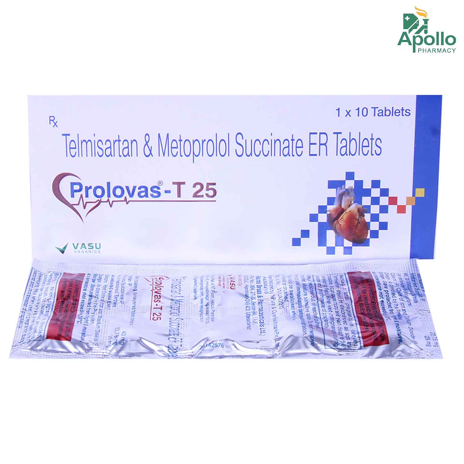 PROLOVAS T 25MG TABLET 10'S Price, Uses, Side Effects, Composition ...