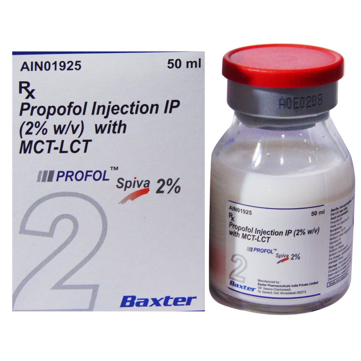 Profol Spiva 2% 50ml Injection Price, Uses, Side Effects, Composition ...