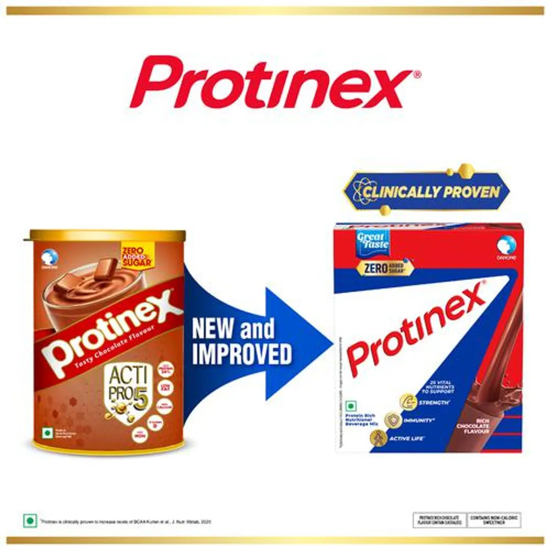 Protinex Rich Chocolate Flavour Nutritional Drink Powder, 250 gm Price ...