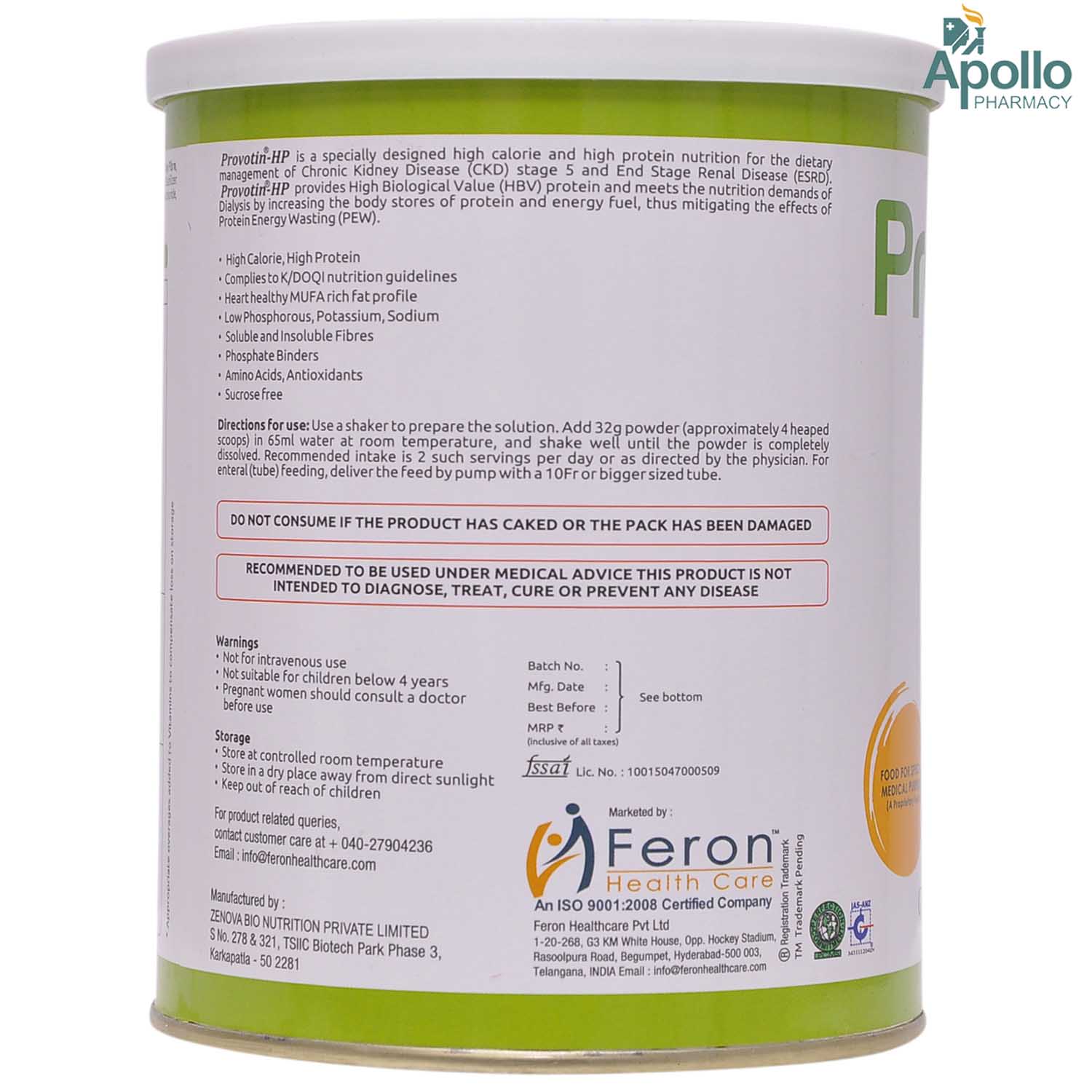 PROVOTIN HP MANGO FLAV POWDER 400G Price, Uses, Side Effects ...