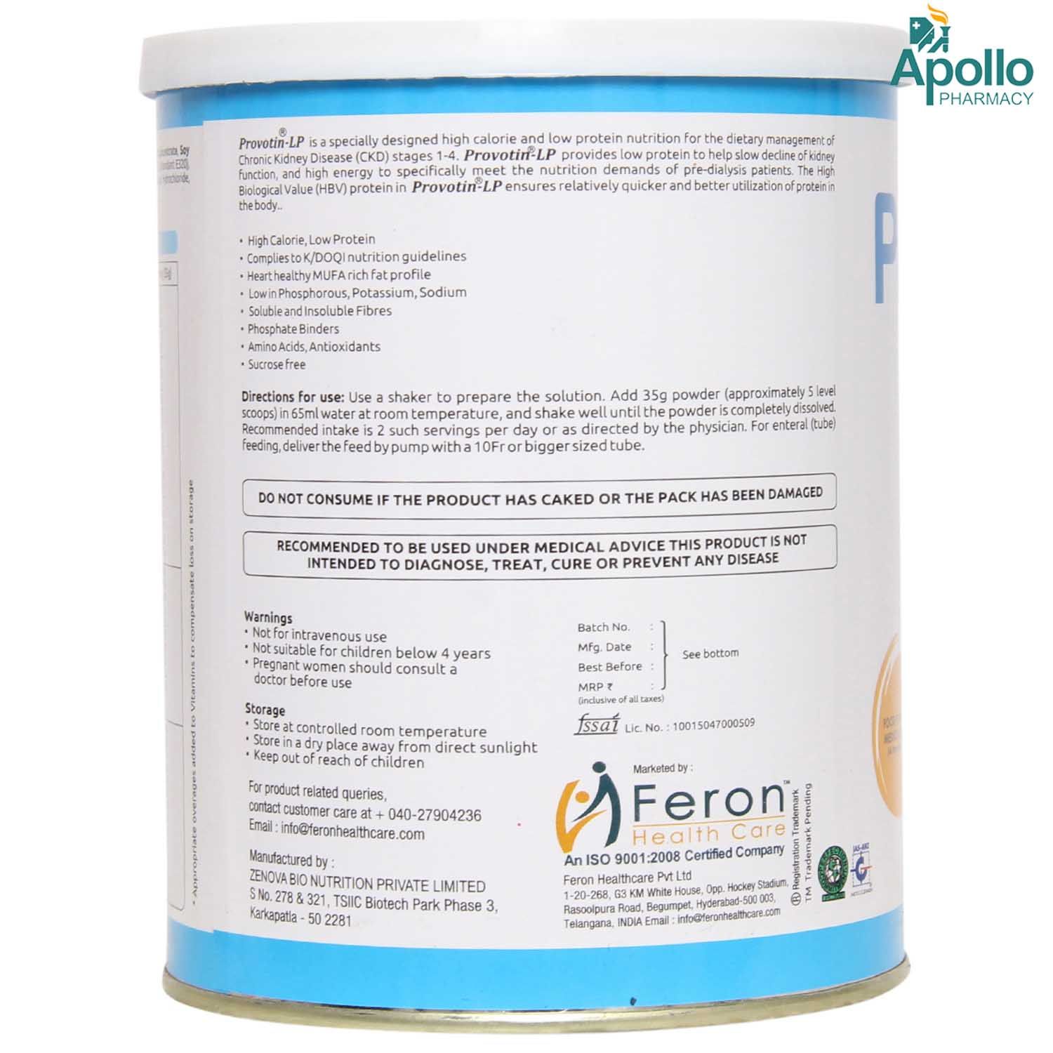 Provotin LP Mango Powder 400 gm Price, Uses, Side Effects, Composition ...