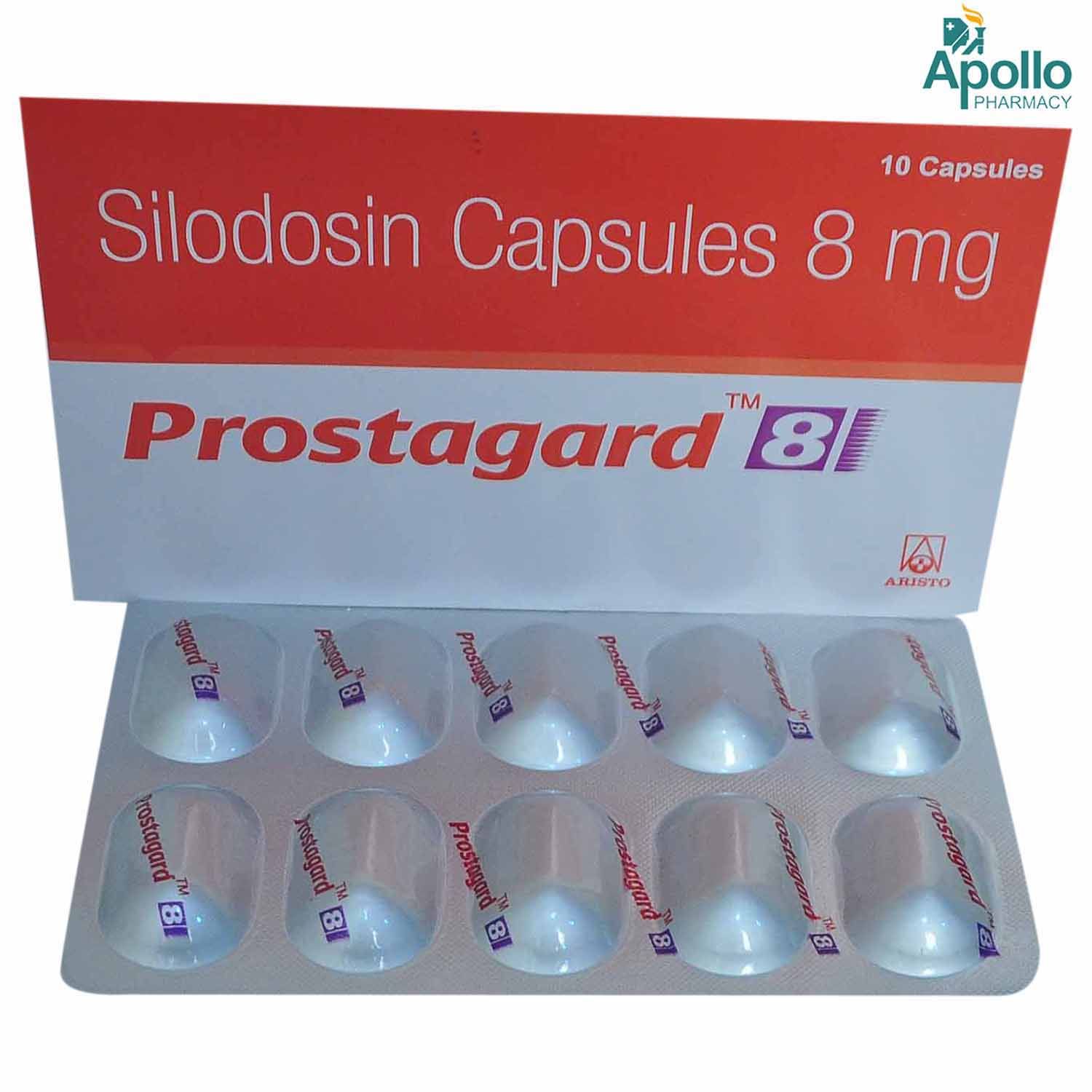 Prostagard 8 Capsule 10's Price, Uses, Side Effects, Composition ...