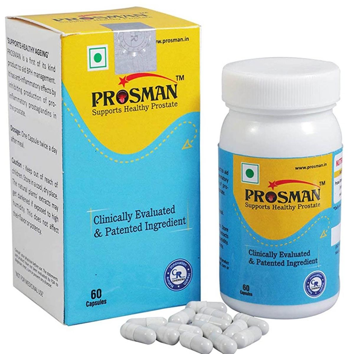 Prosman, 60 Capsules Price, Uses, Side Effects, Composition - Apollo ...