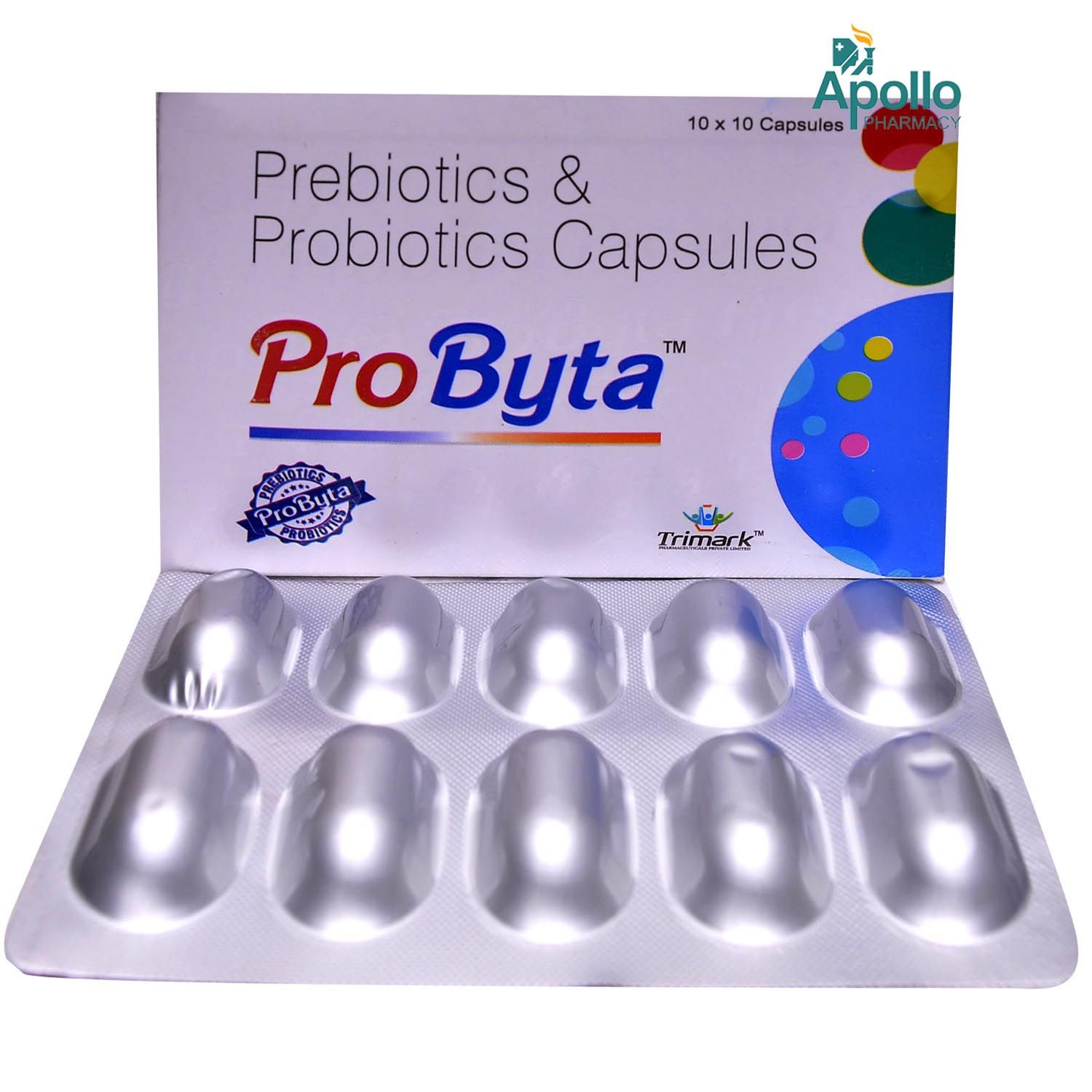 PROBYTA CAPSULE 10'S Price, Uses, Side Effects, Composition - Apollo ...