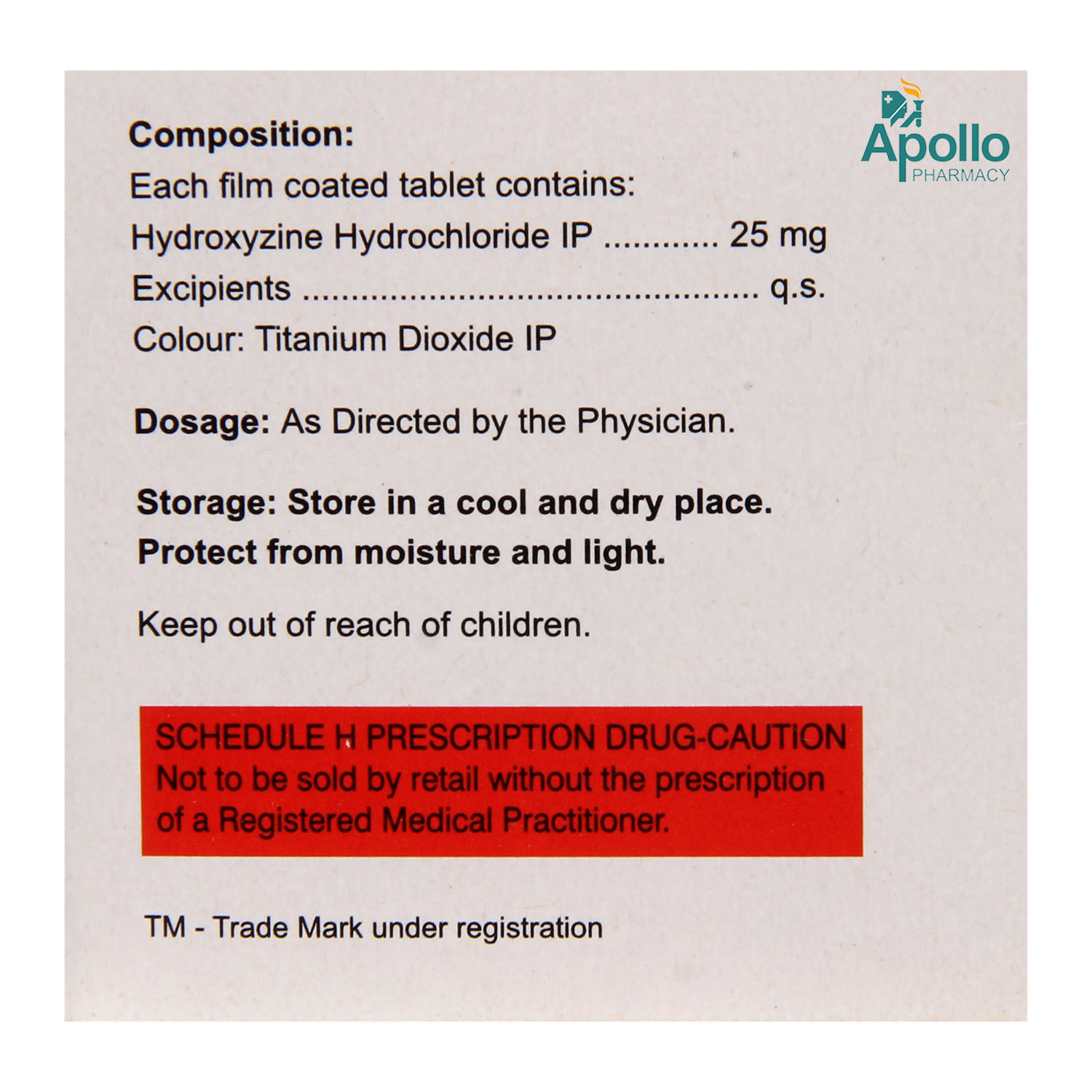 Prugo-25 Tablet 15's Price, Uses, Side Effects, Composition - Apollo ...