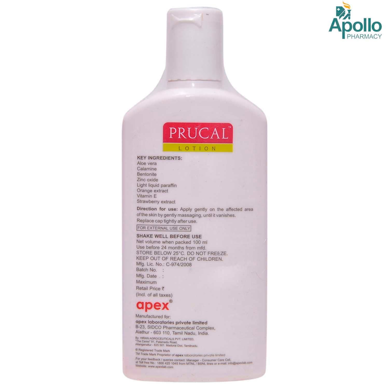 Prucal Lotion 100 ml Price, Uses, Side Effects, Composition - Apollo ...
