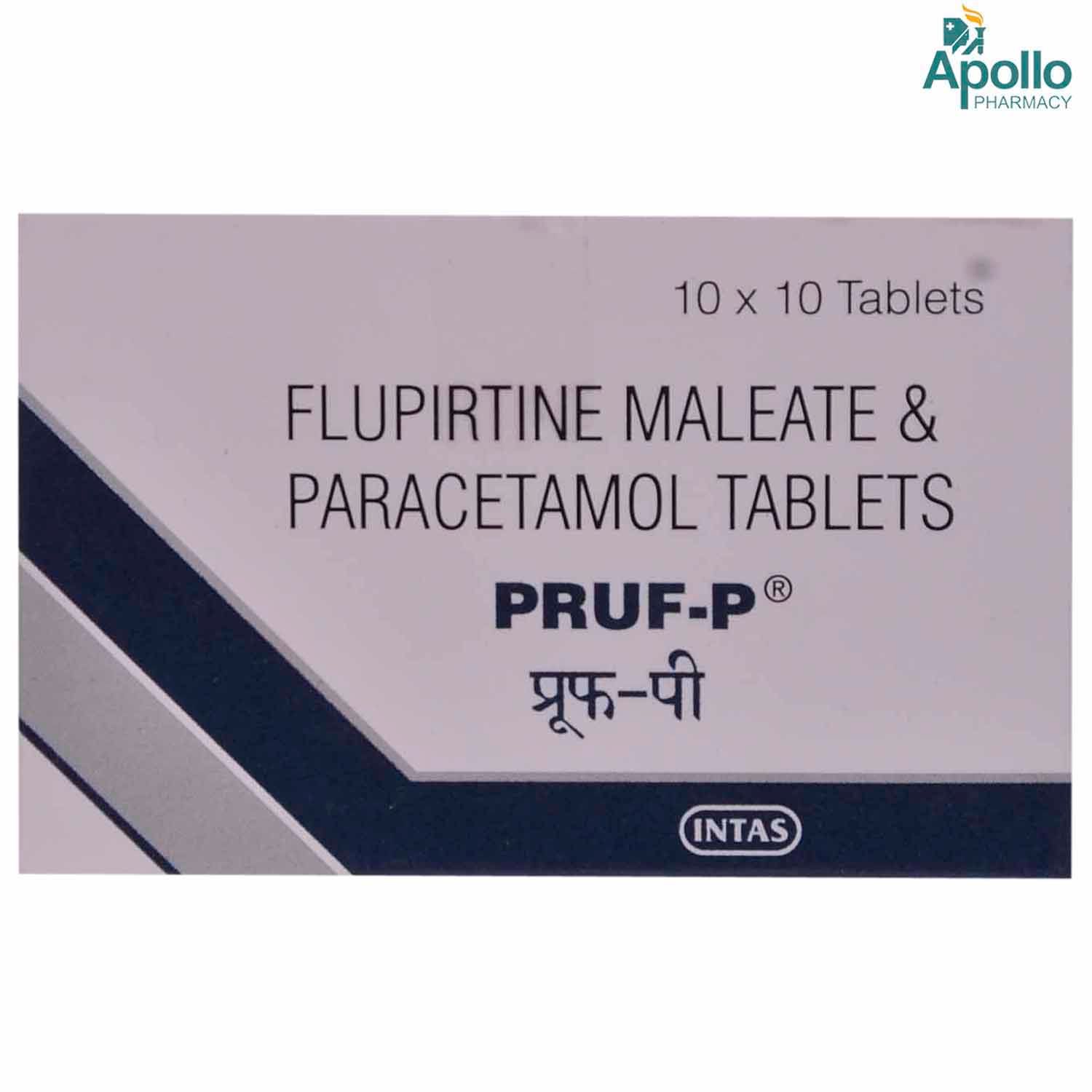 Pruf-P Tablet 10's Price, Uses, Side Effects, Composition - Apollo Pharmacy