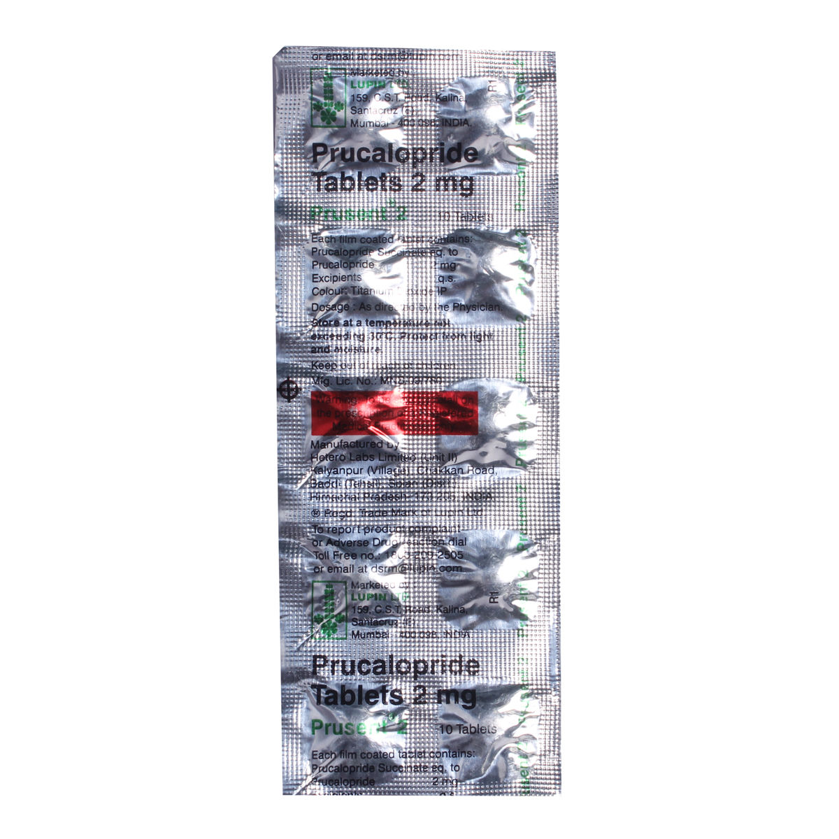 Prusent 2mg Tablet 10's Price, Uses, Side Effects, Composition - Apollo ...