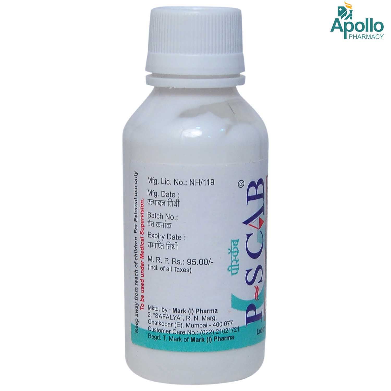 PSCAB LOTION 100ML Price, Uses, Side Effects, Composition - Apollo Pharmacy
