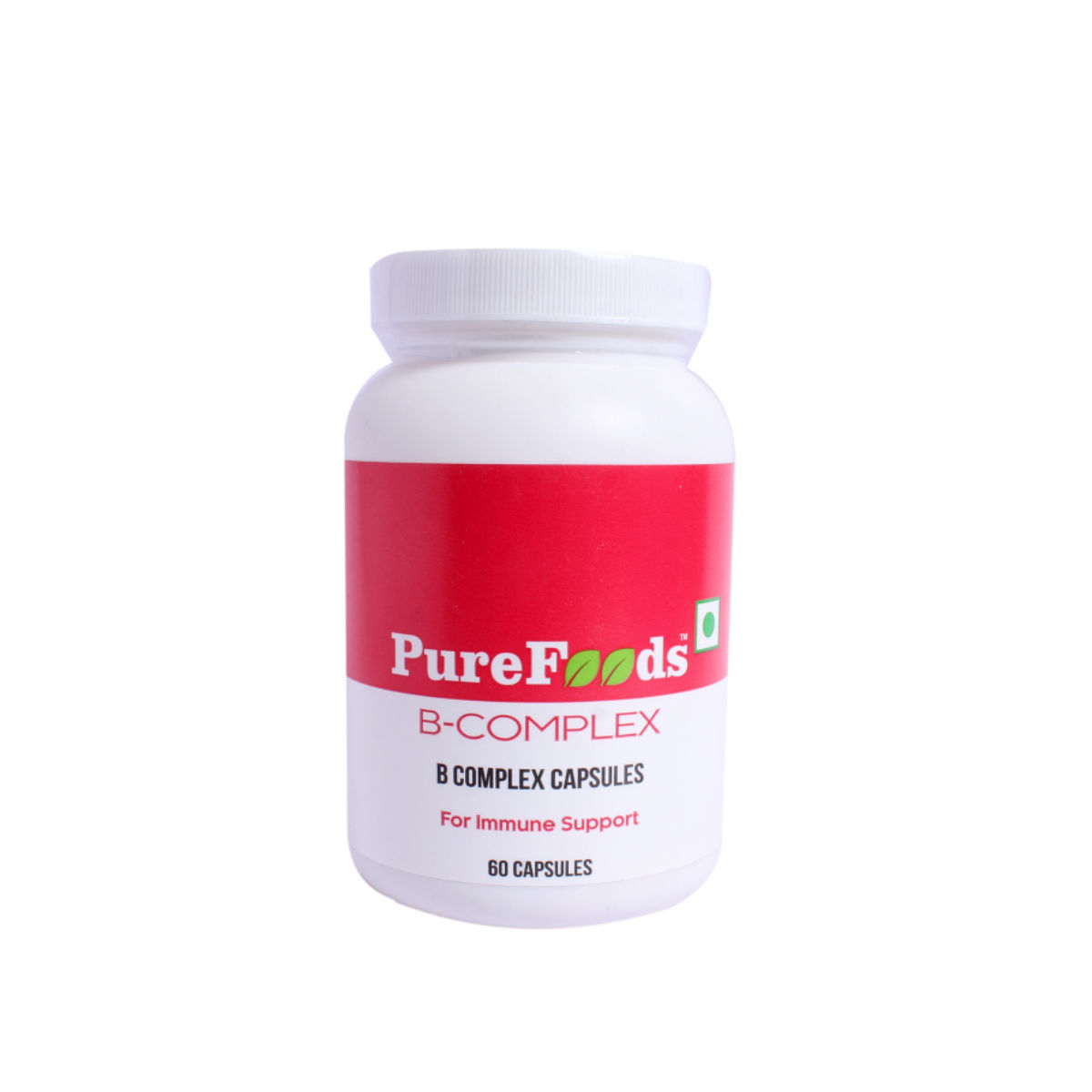 PureFoods B-Complex, 60 Capsules Price, Uses, Side Effects, Composition ...