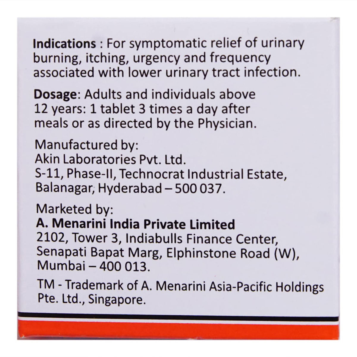 Pyridium 200 Tablet 10's Price, Uses, Side Effects, Composition ...