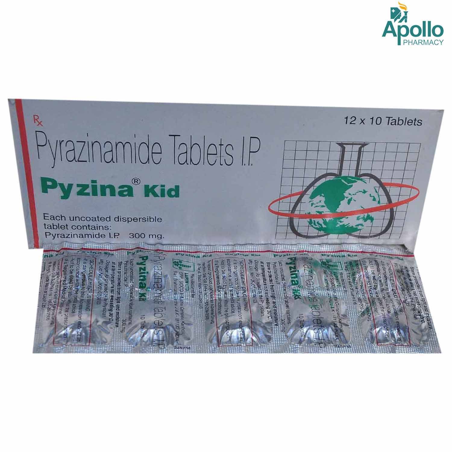 PYZINA KID TABLET Price, Uses, Side Effects, Composition - Apollo Pharmacy