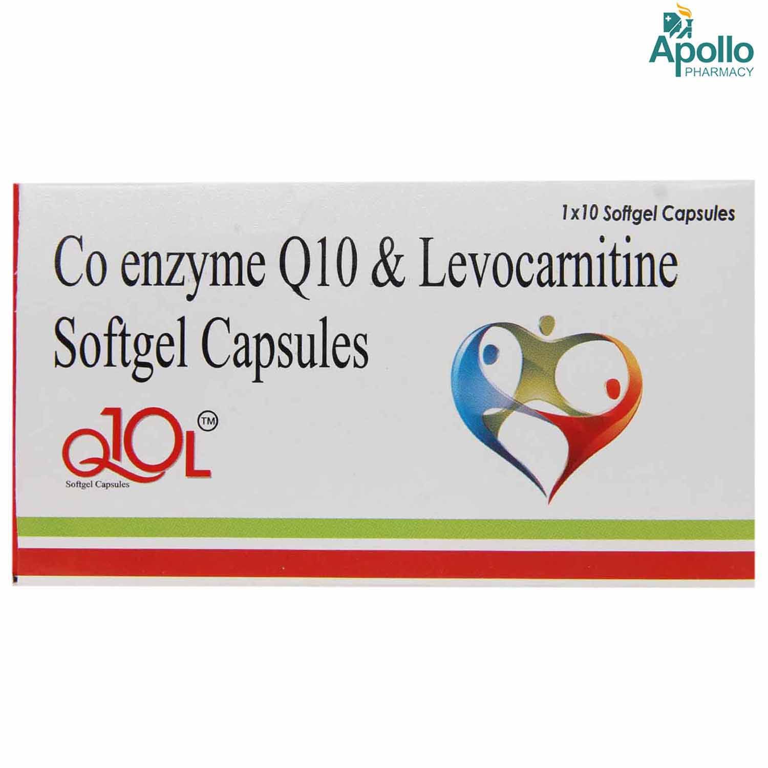 Q10L Capsule 10's Price, Uses, Side Effects, Composition - Apollo Pharmacy
