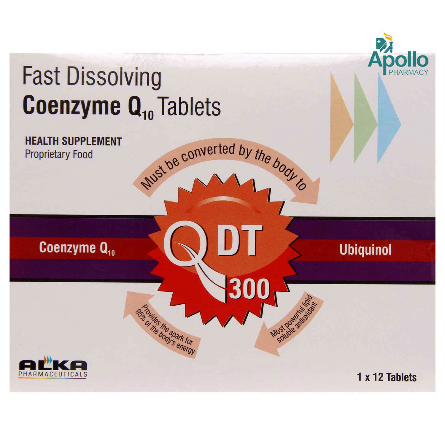 Q DT 300 Tablet 12's Price, Uses, Side Effects, Composition - Apollo ...