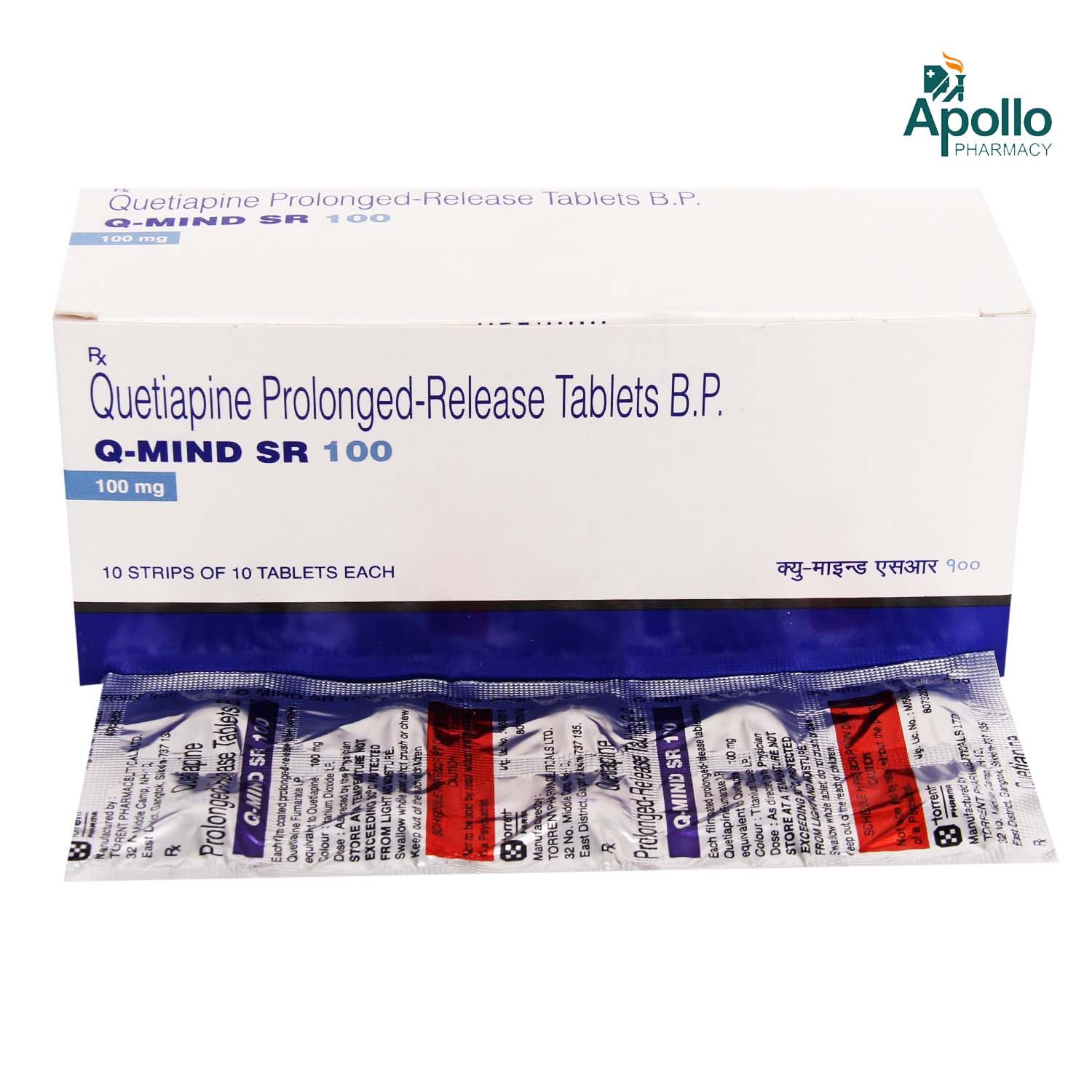 Q MIND SR 100MG TABLET Price, Uses, Side Effects, Composition - Apollo ...