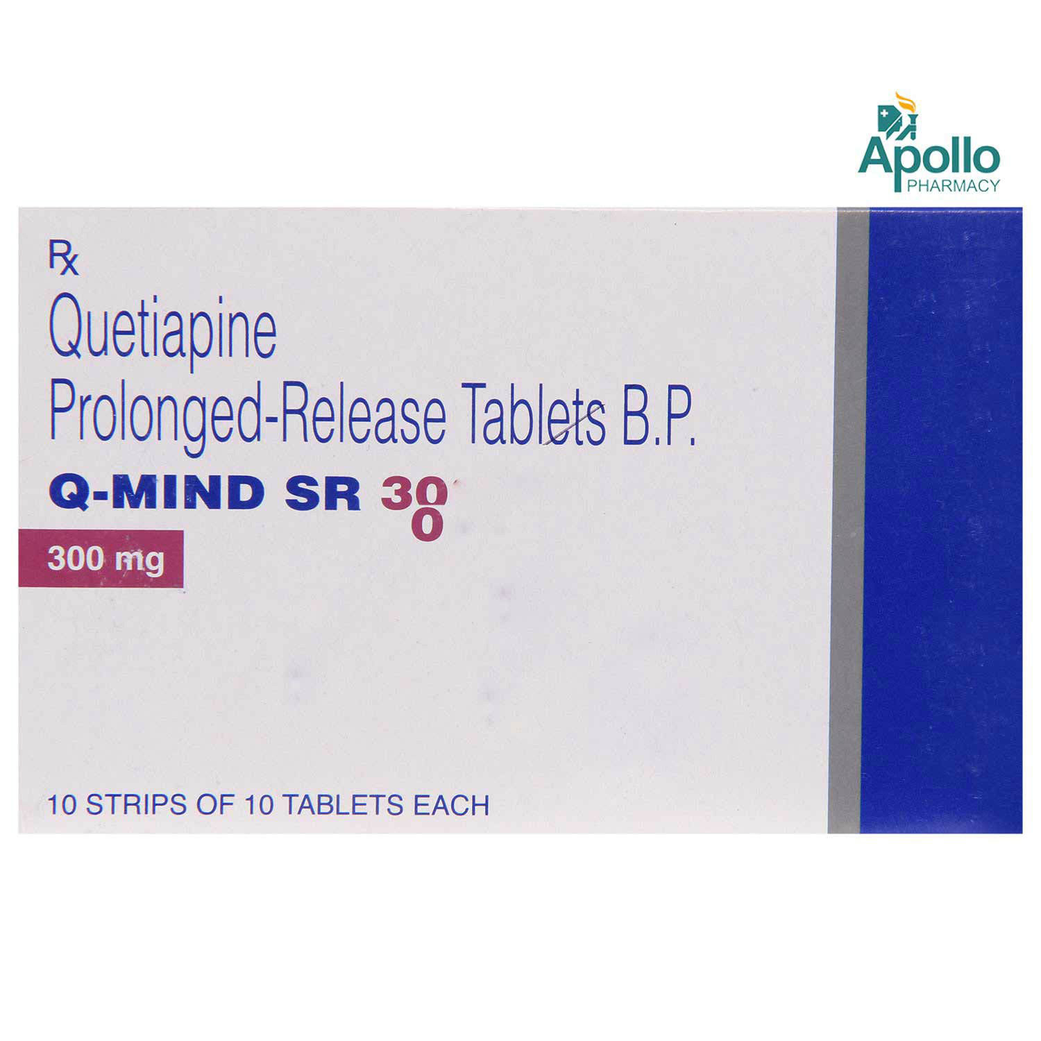 Q MIND SR 300MG TABLET Price, Uses, Side Effects, Composition - Apollo ...