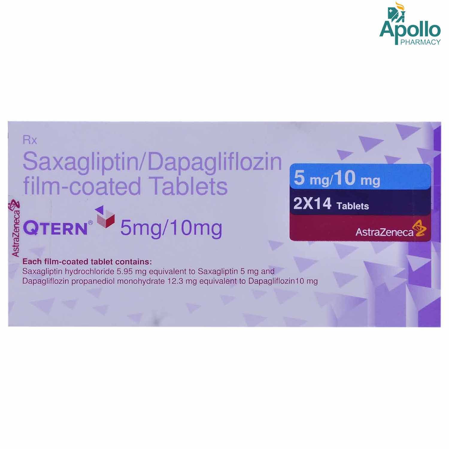 Qtern 5MG/10MG Tablet 14's Price, Uses, Side Effects, Composition ...