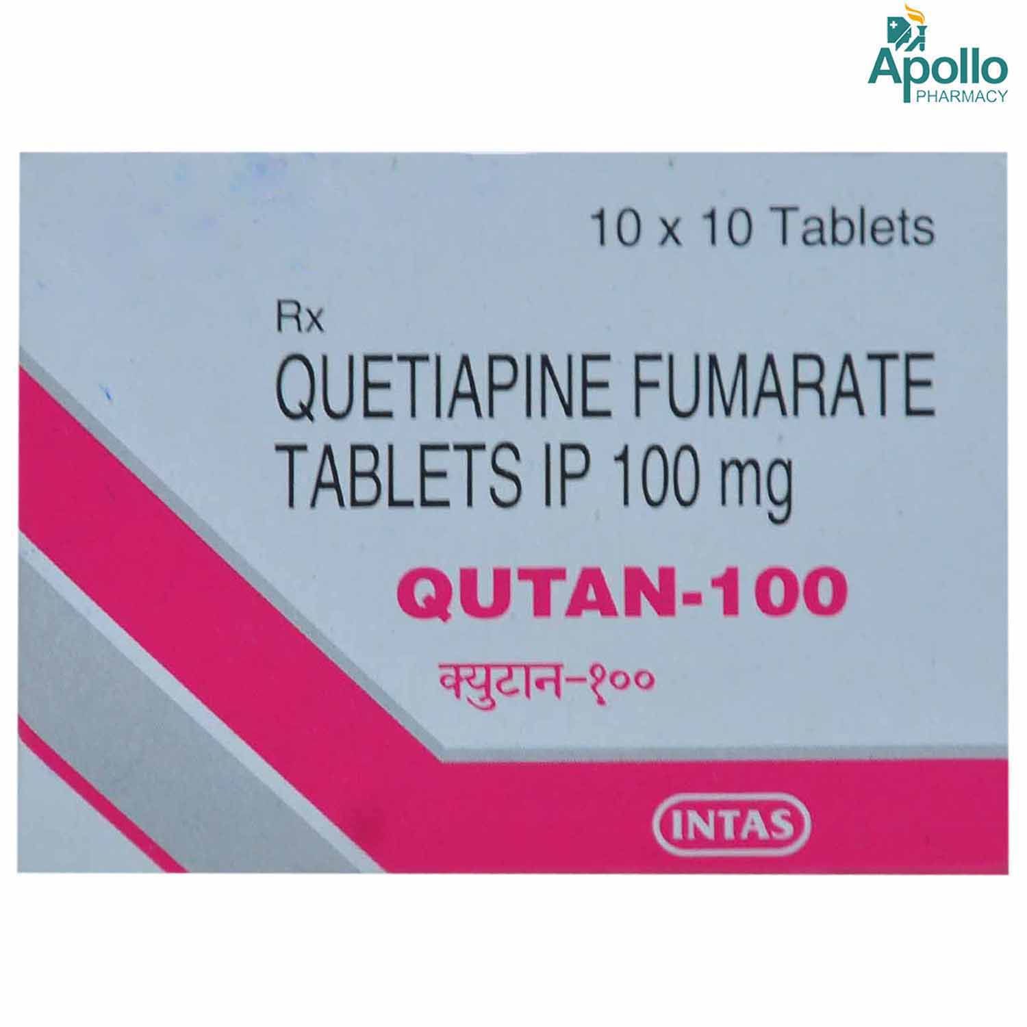 Qutan 100 Tablet 10's Price, Uses, Side Effects, Composition - Apollo ...