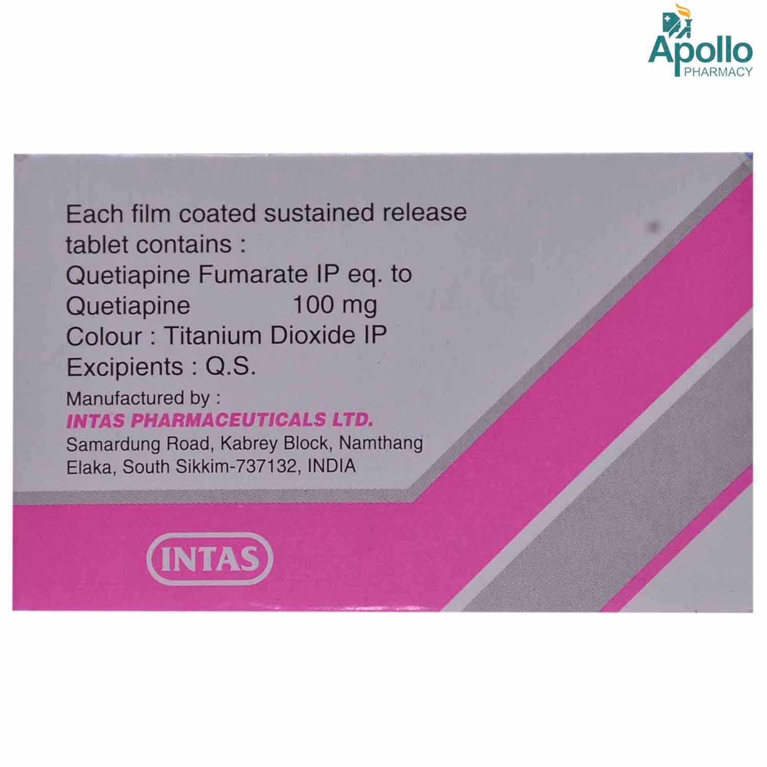 QUTAN SR 100MG TABLET Price, Uses, Side Effects, Composition - Apollo ...