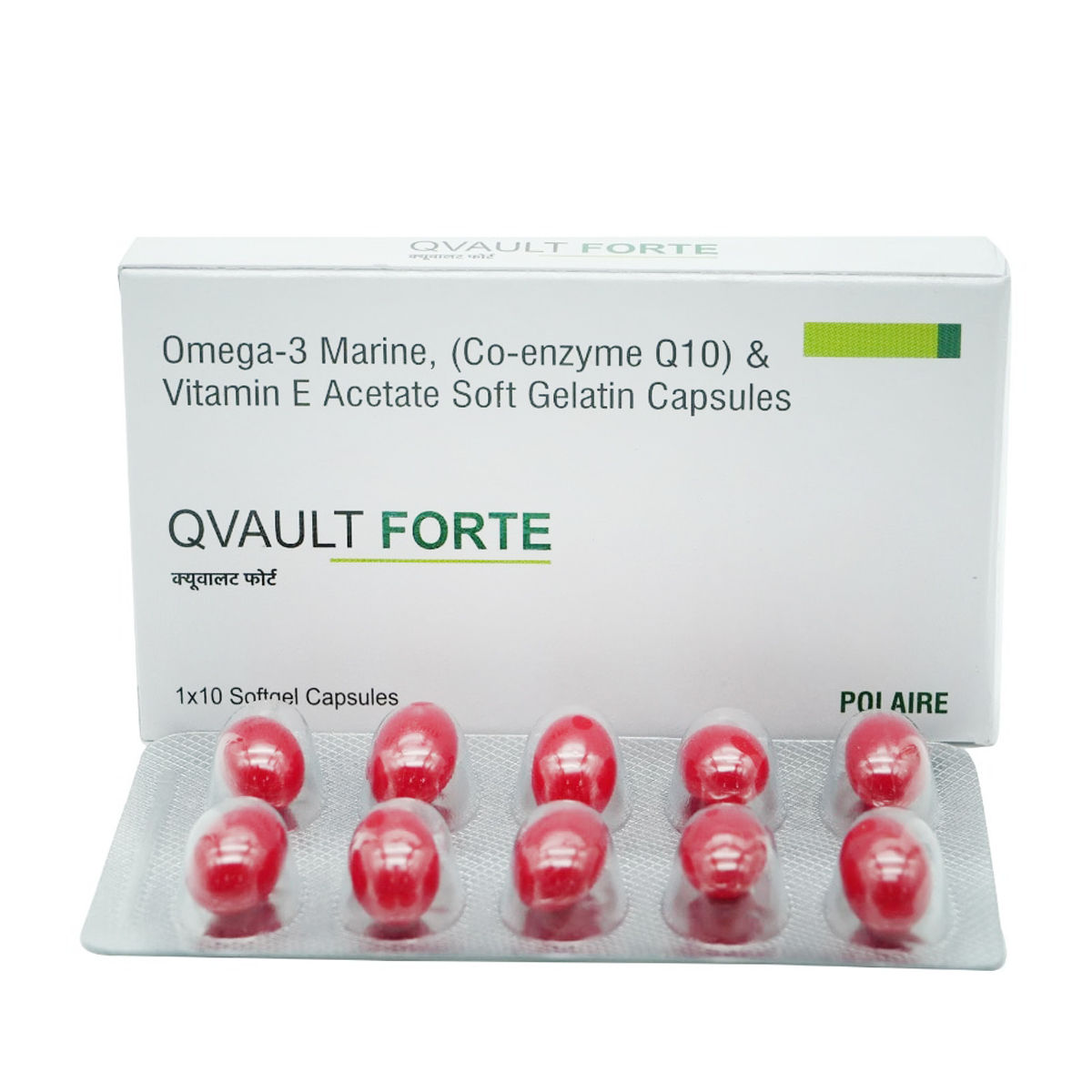 Qvault Forte Capsule 10's Price, Uses, Side Effects, Composition - Apollo Pharmacy