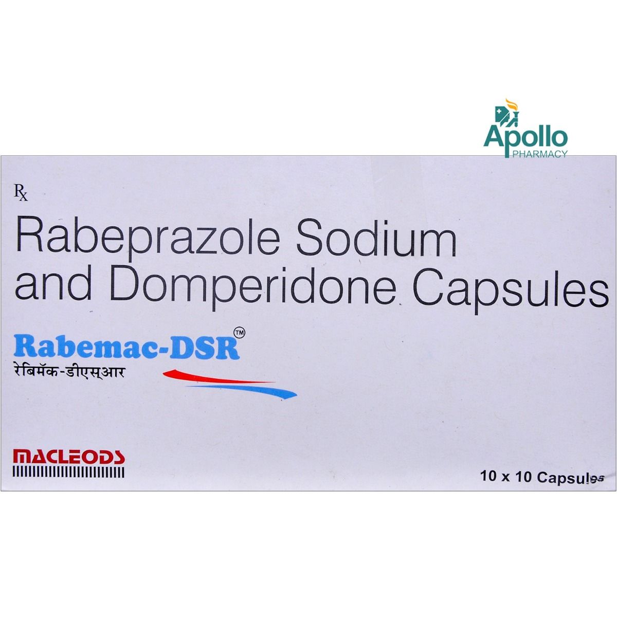 Rabemac-DSR Capsule 10's Price, Uses, Side Effects, Composition - Apollo Pharmacy