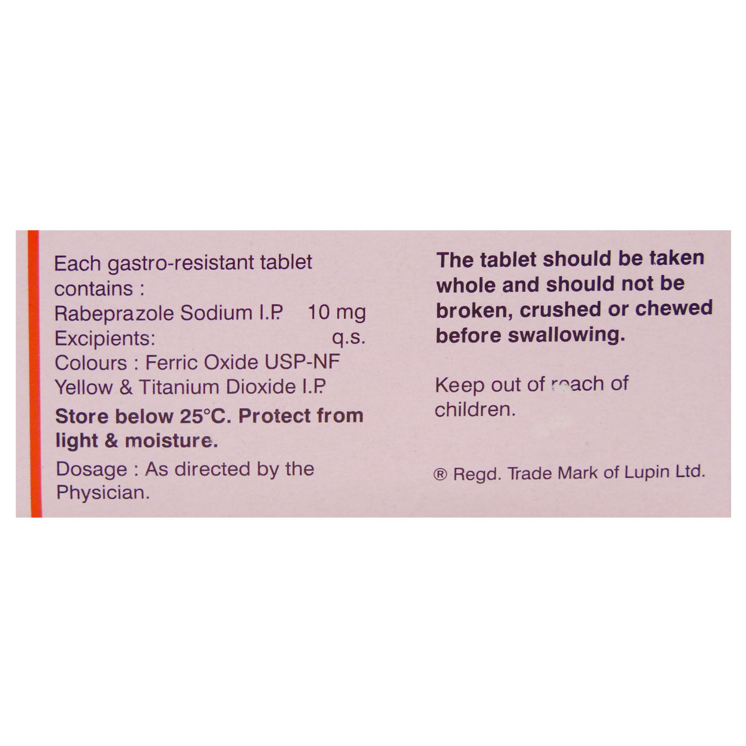 RABLET 10MG TABLET Price, Uses, Side Effects, Composition - Apollo Pharmacy
