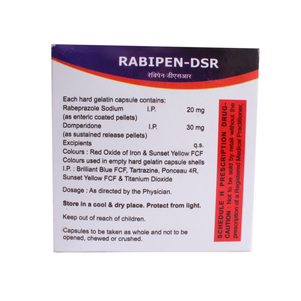 Rabipen DSR Tablet 10's Price, Uses, Side Effects, Composition - Apollo ...