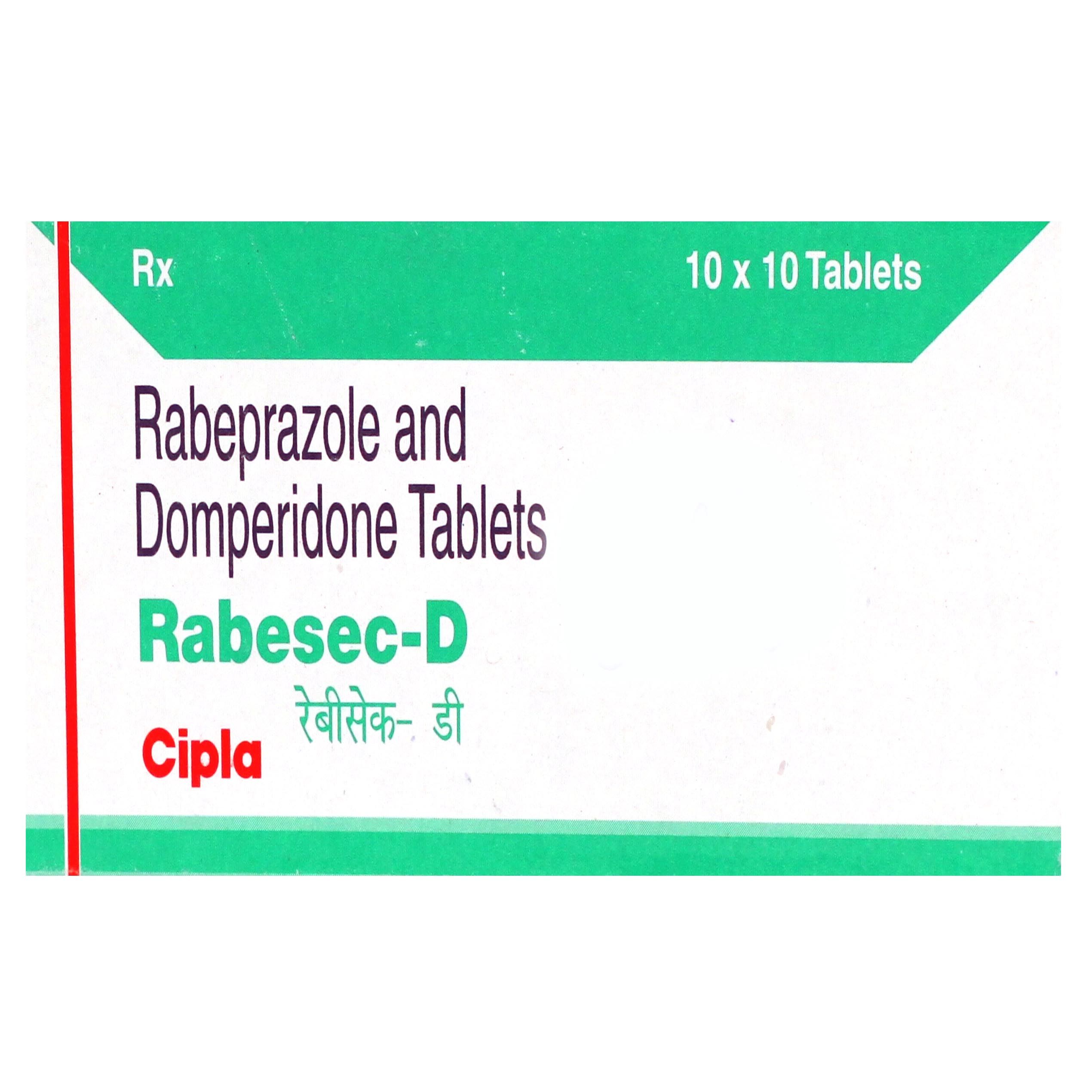Rabesec-D Tablet 10's Price, Uses, Side Effects, Composition - Apollo ...