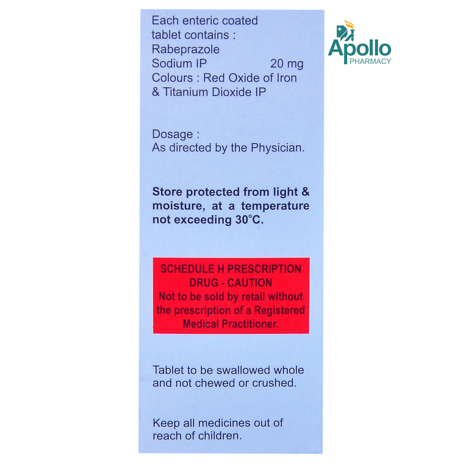 RABEGARD 20MG TABLET Price, Uses, Side Effects, Composition - Apollo ...