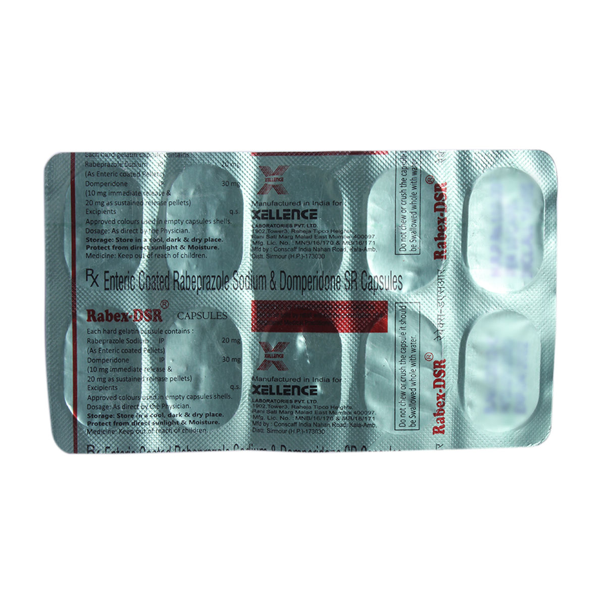 Rabex-DSR Capsule 10's Price, Uses, Side Effects, Composition - Apollo ...