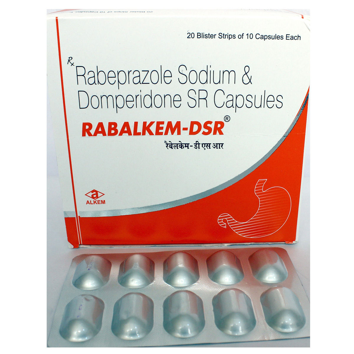 Rabalkem DSR Capsule 10's Price, Uses, Side Effects, Composition ...
