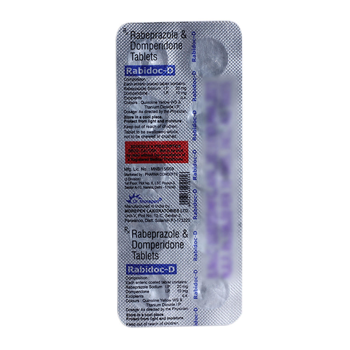 Rabidoc-D Tablet 10's Price, Uses, Side Effects, Composition - Apollo ...