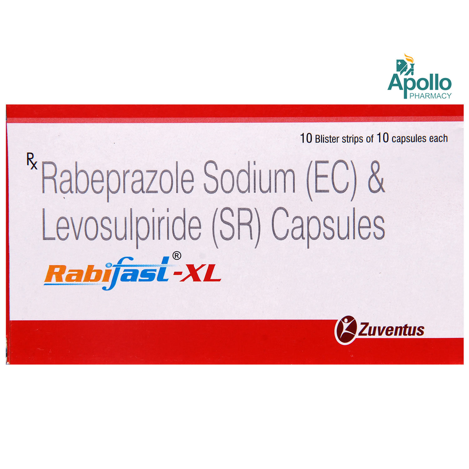 Rabifast XL Capsule 10's Price, Uses, Side Effects, Composition ...