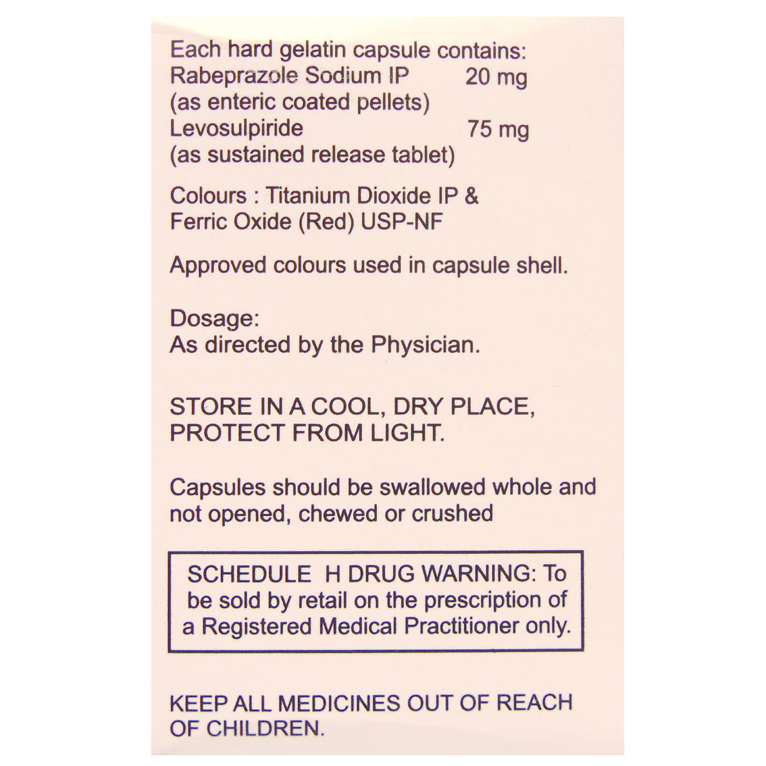 Rabemac LS Capsule 10's Price, Uses, Side Effects, Composition - Apollo ...