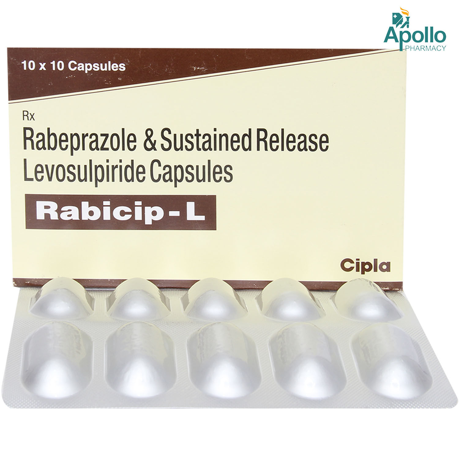 Rabicip L Capsule 10's Price, Uses, Side Effects, Composition - Apollo ...