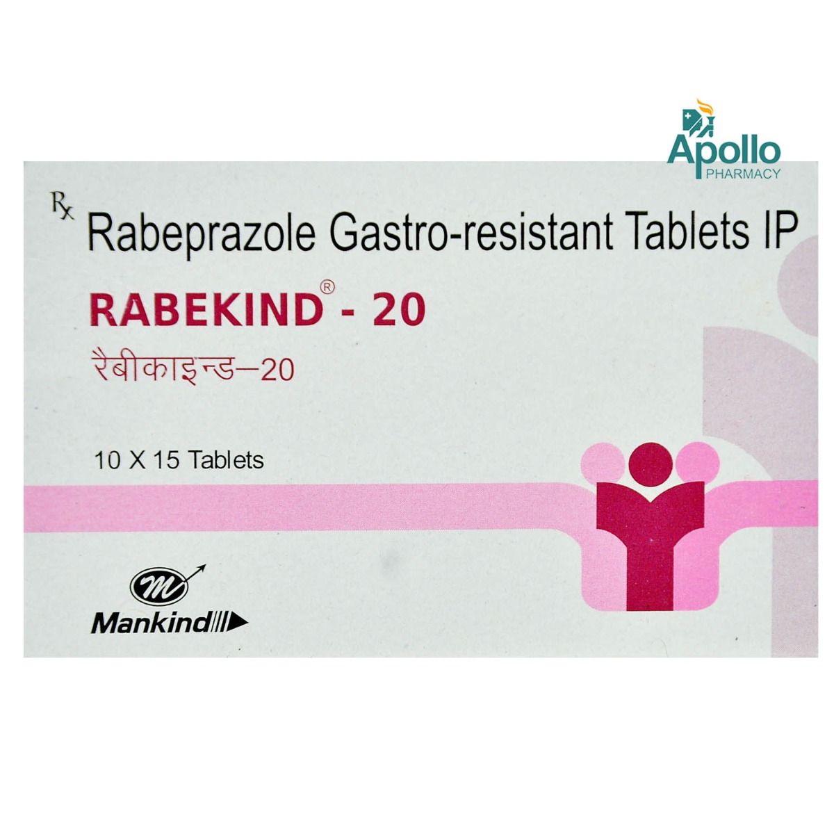 Rabekind 20 Tablet 15's Price, Uses, Side Effects, Composition - Apollo ...
