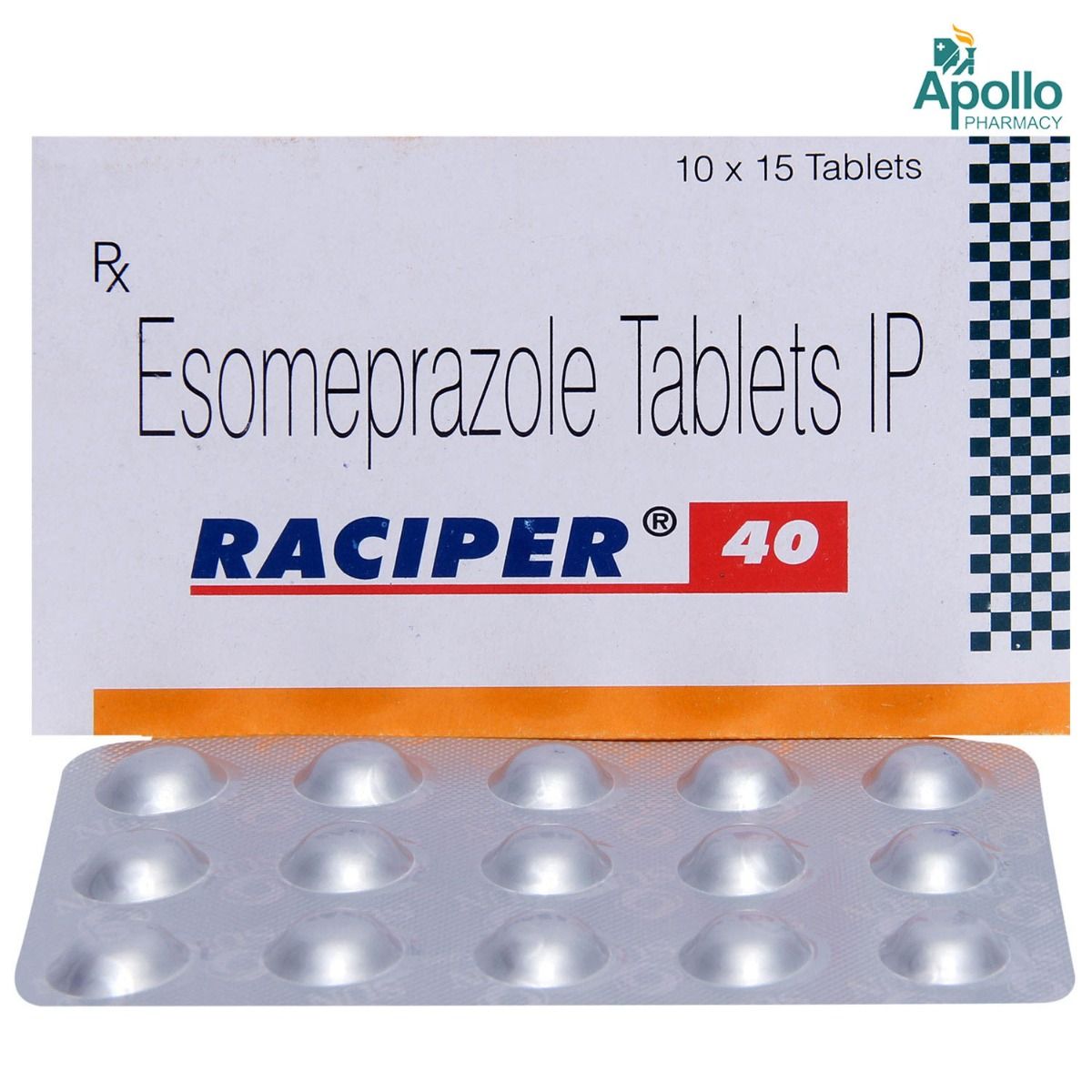Raciper 40 Tablet 15's Price, Uses, Side Effects, Composition - Apollo ...