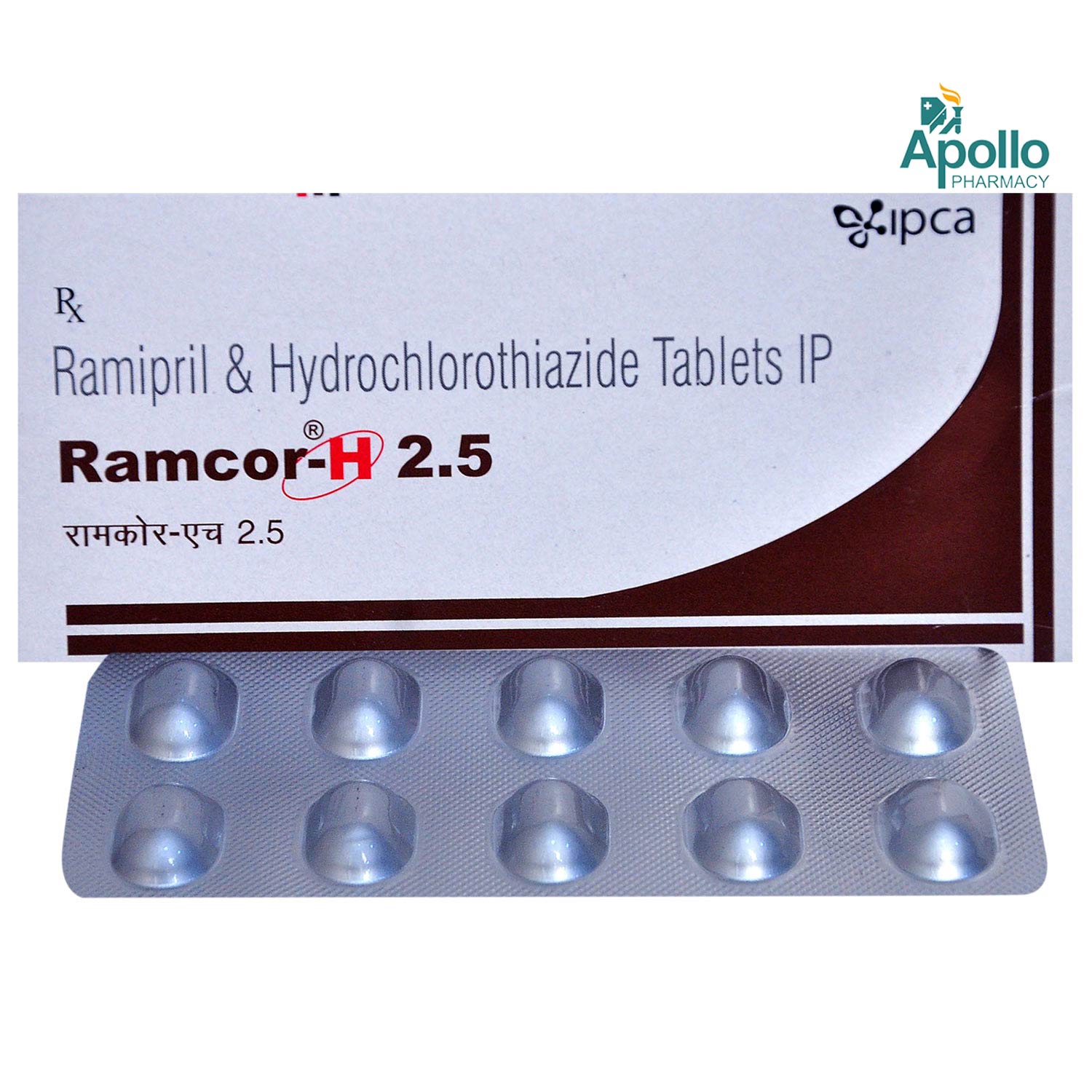 RAMCOR H 2.5MG TABLET Price, Uses, Side Effects, Composition - Apollo ...