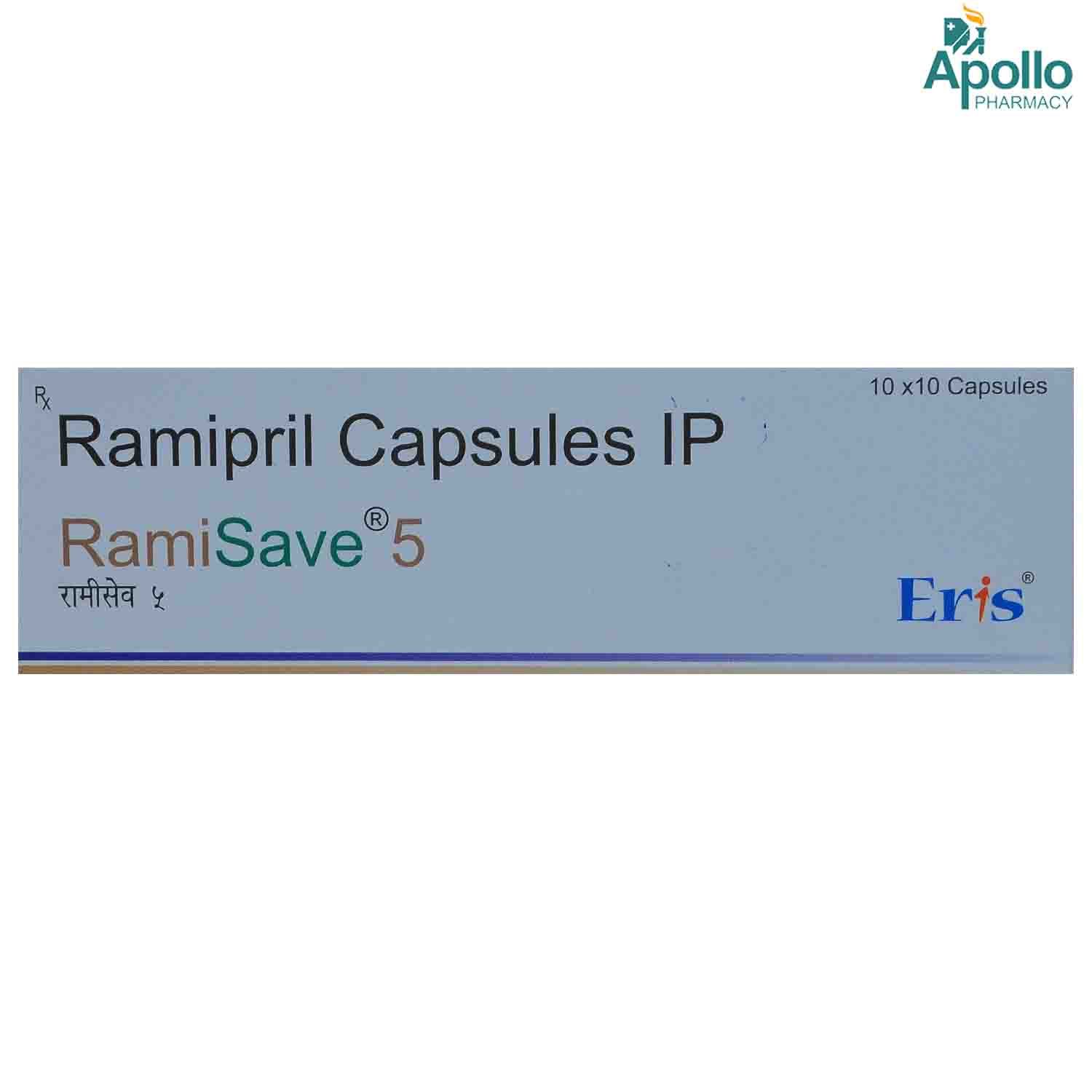 Ramisave 5 Capsule 10's Price, Uses, Side Effects, Composition - Apollo ...